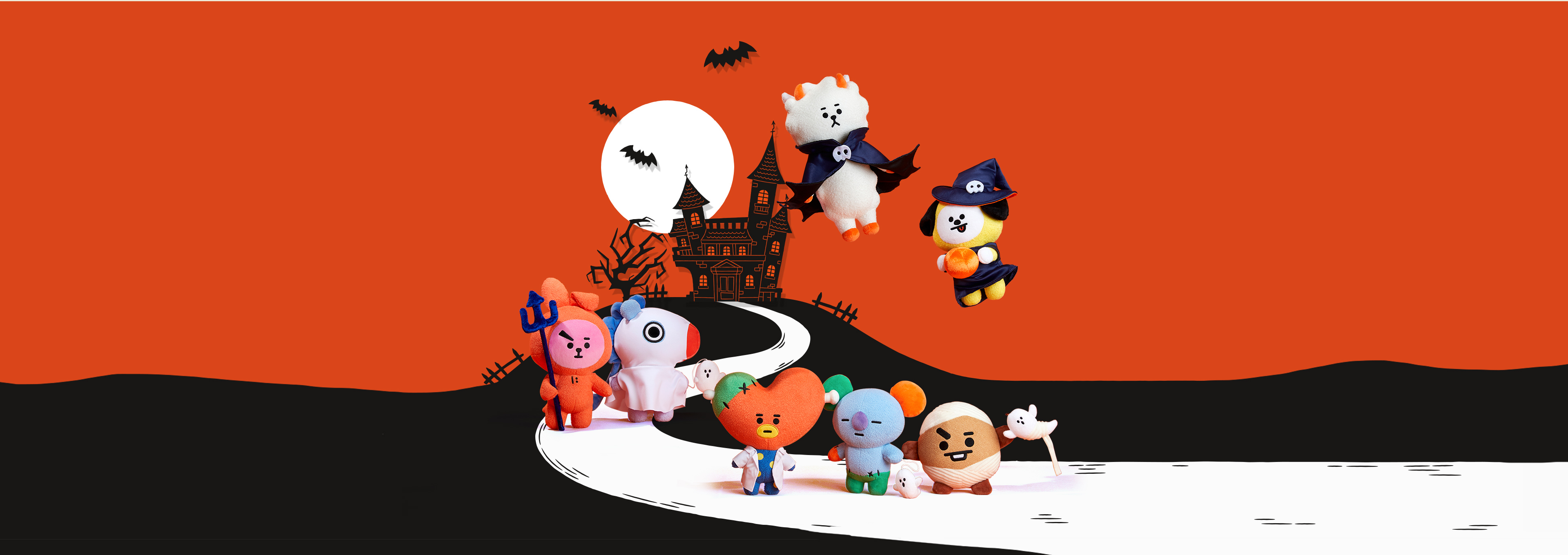 BT21 – 2019 Halloween Standing Doll | 1004 K-SHOP